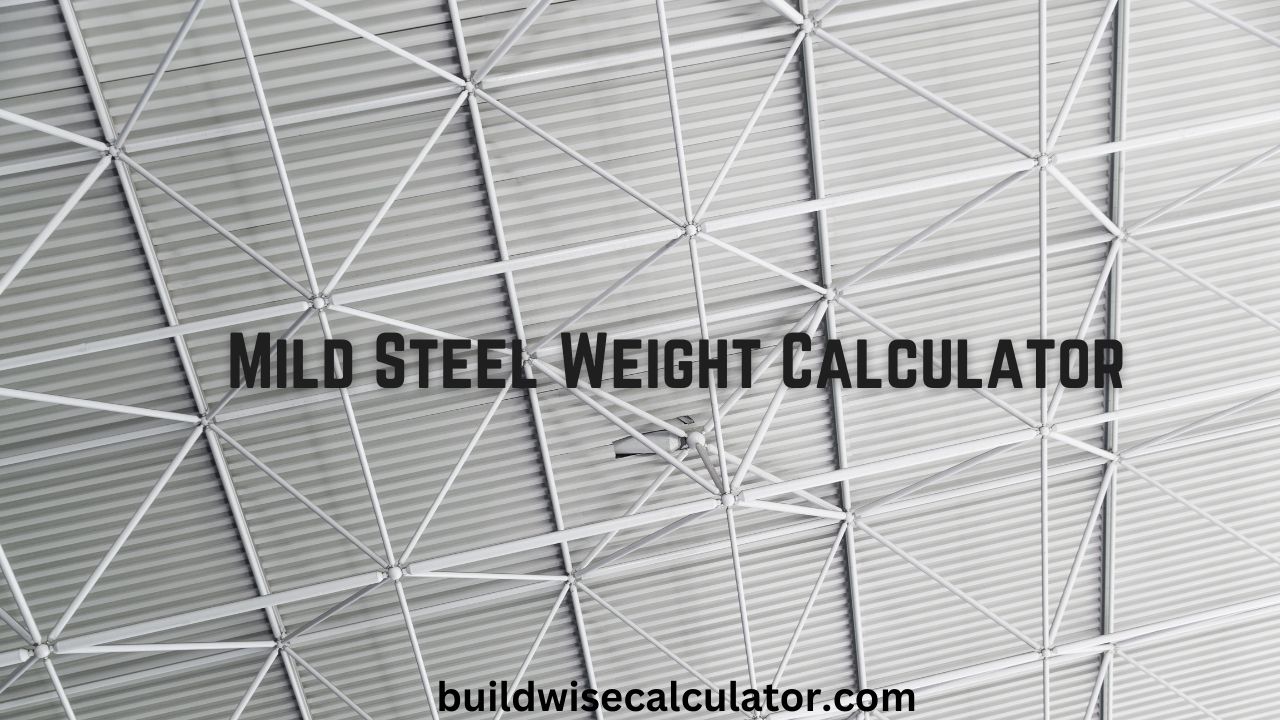 Mild Steel Weight Calculator